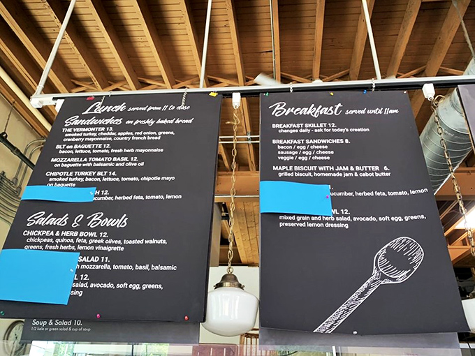 Decisions, decisions! This menu board is a choose-your-own-adventure novel where every ending is delicious.