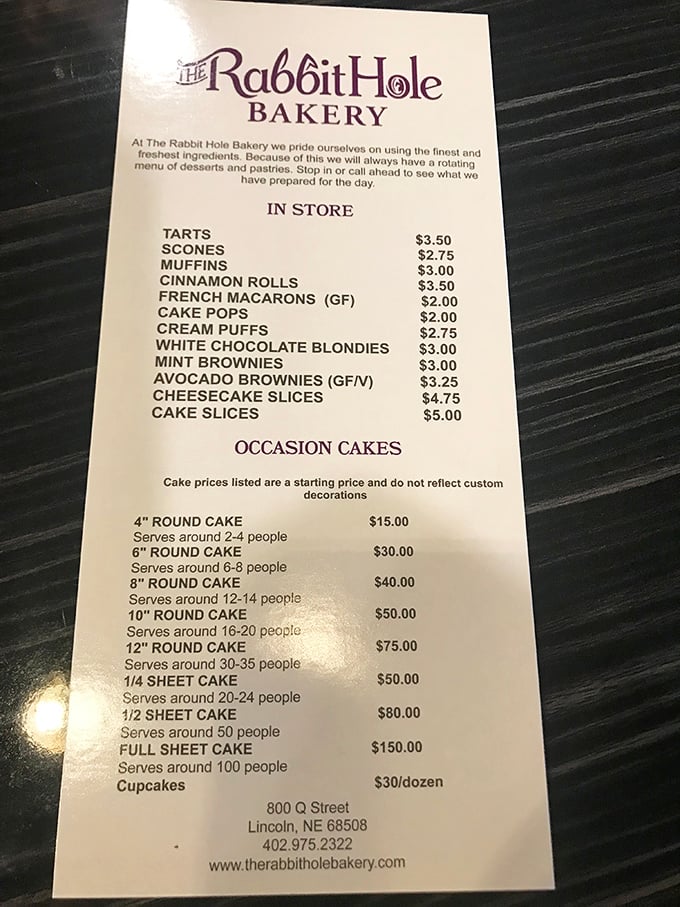 Behold, the map to culinary treasure! This menu is like a choose-your-own-adventure book, but every choice leads to deliciousness. Decisions, decisions...