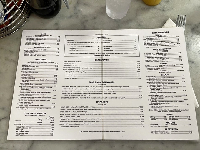Menu madness! With so many mouthwatering options, you'll need a PhD in Deliciousness to make a decision.