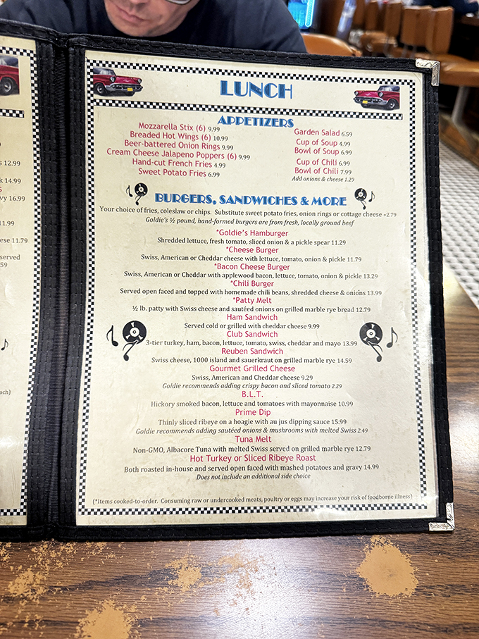 Decisions, decisions! This menu is like a greatest hits album of comfort food classics. I'll have one of everything, please!