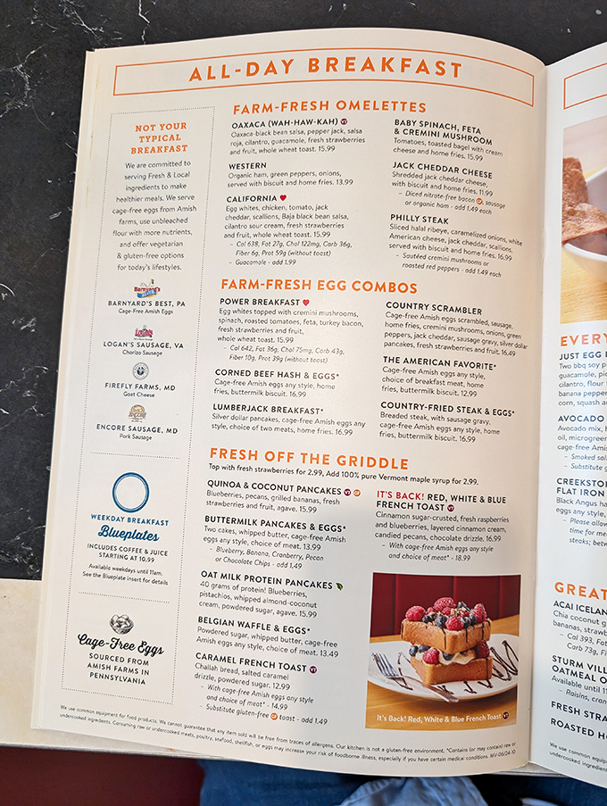 Decisions, decisions! This menu is a treasure map of culinary delights. Pro tip: Close your eyes and point &ndash; you can't go wrong!