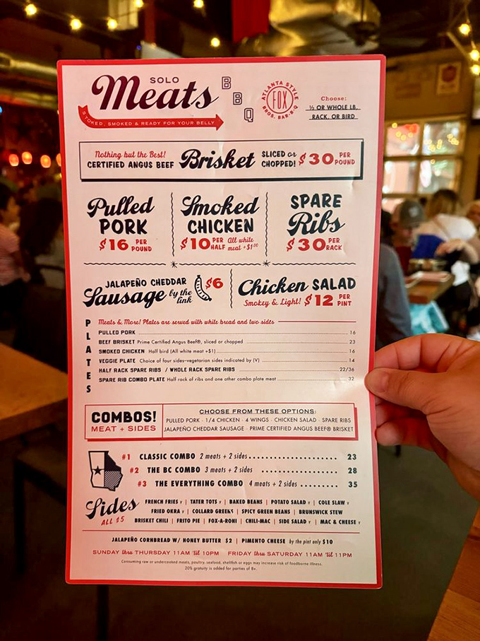 This menu isn't just a list of options&mdash;it's a roadmap to happiness. At these prices, your wallet might actually thank you for your gluttony.