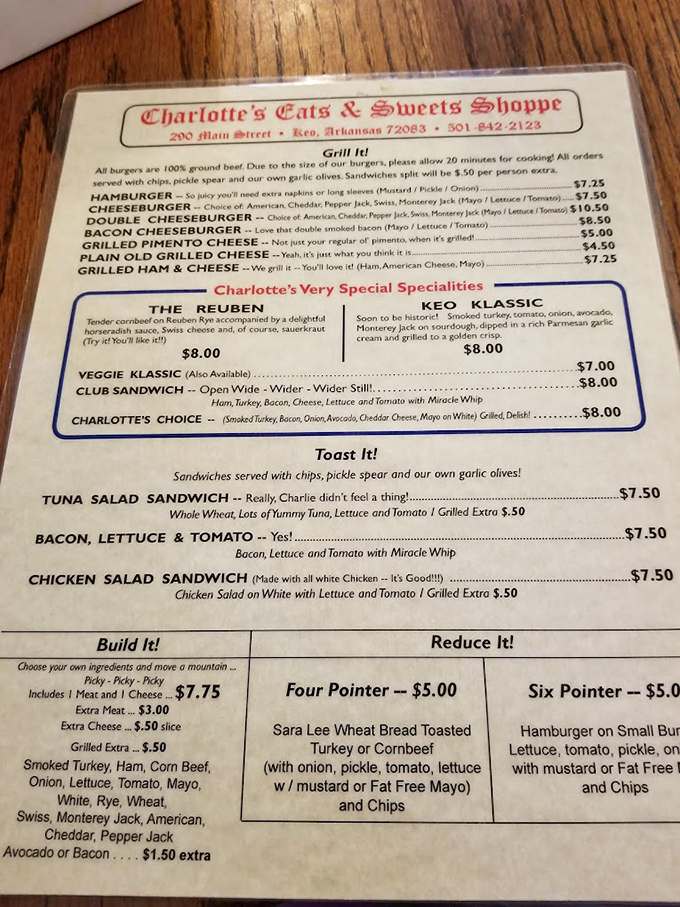 This menu isn't just a list of food&mdash;it's a declaration of independence from chain restaurant mediocrity. The Reuben alone is worth crossing county lines for.