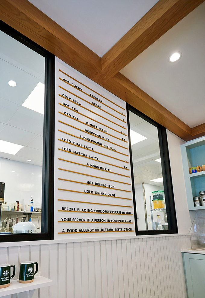 Decisions, decisions! Eva's menu board is like a choose-your-own-adventure book, but every ending is delicious. Pro tip: Try them all.