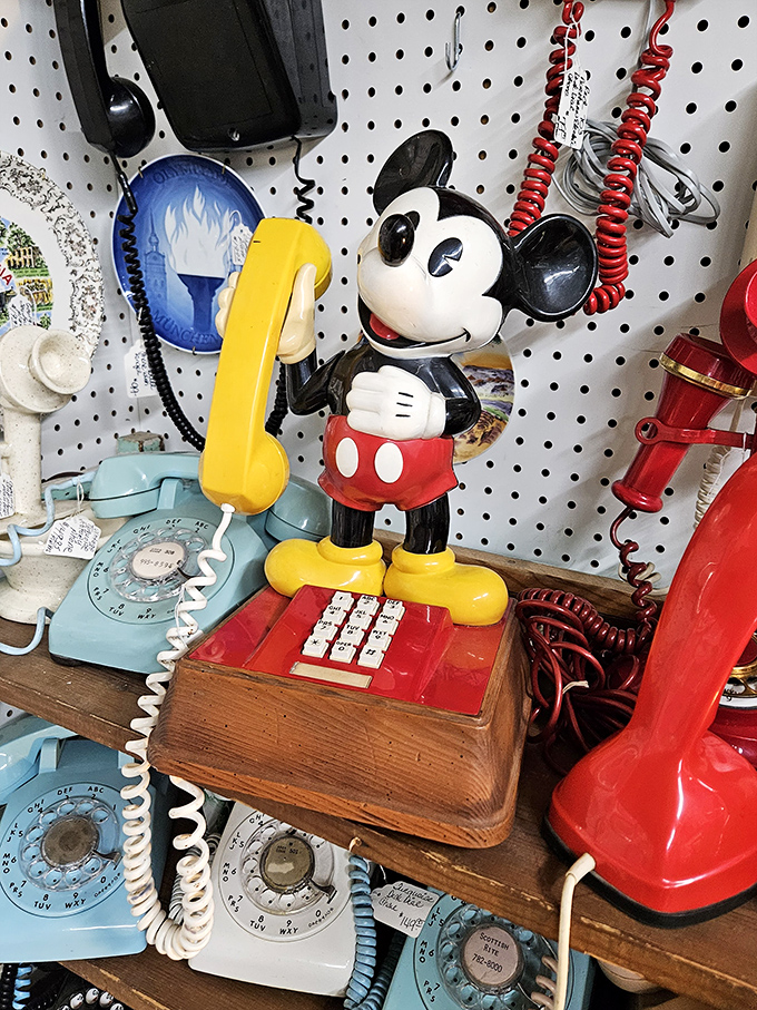 Hello? Is it me you're looking for? This Mickey Mouse phone brings Disney magic to your conversations, no park admission required.