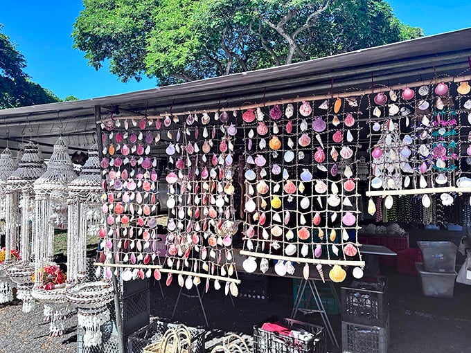 Shell we dance? These delicate beauties transform simple strings into wearable art, each one a tiny ocean symphony.