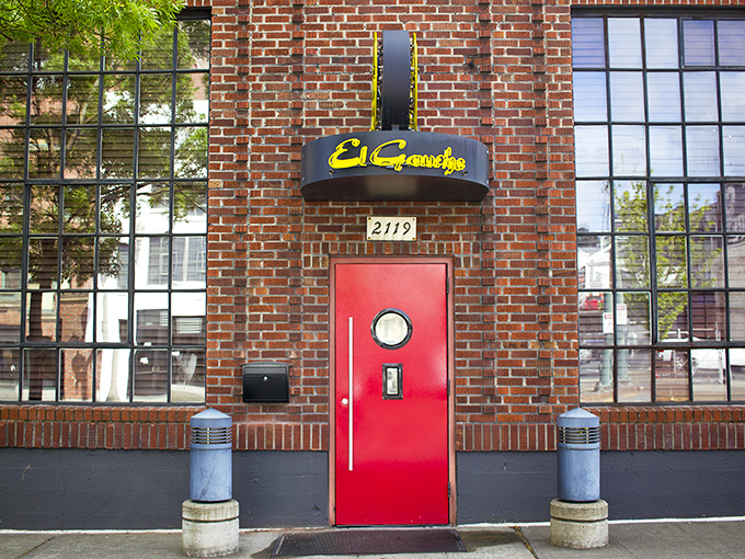 El Gaucho's red door: The steakhouse equivalent of Dorothy's ruby slippers &ndash; click your heels and say "medium rare."