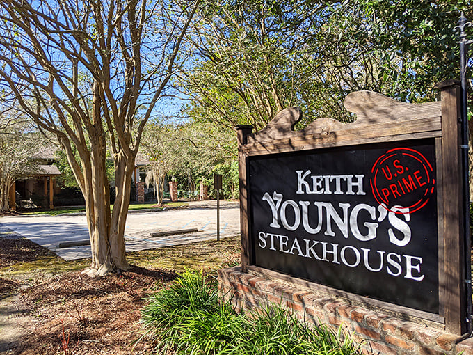 Keith Young's Steakhouse: Where Mother Nature and meat lovers unite! This woodland wonder serves up prime cuts that'll have you howling with delight.