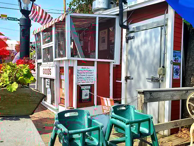 "Red's Eats: The little red caboose of culinary delights. This Wiscasset wonder proves good things come in small, deliciously overstuffed packages."