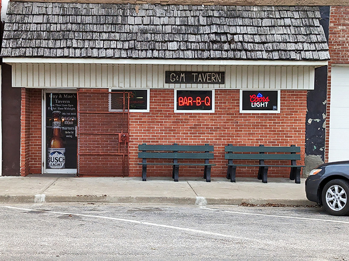 Brick exterior, meaty interior. Guy & Mae's Tavern is the hidden gem your stomach's been craving.