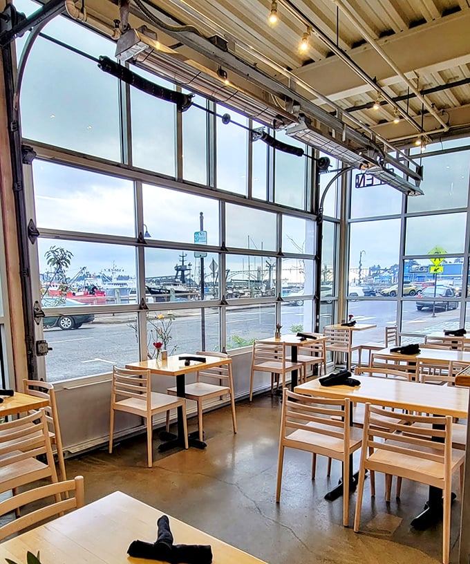 Newport's glass castle of seafood delights. The view's so good, you might forget to eat (but don't, seriously).