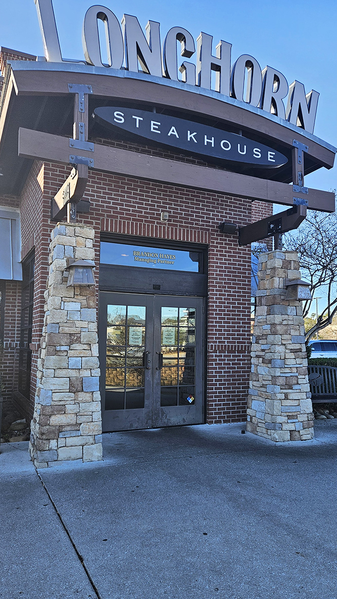 Yeehaw for steak! LongHorn's rustic charm brings a taste of the Wild West to the First State.