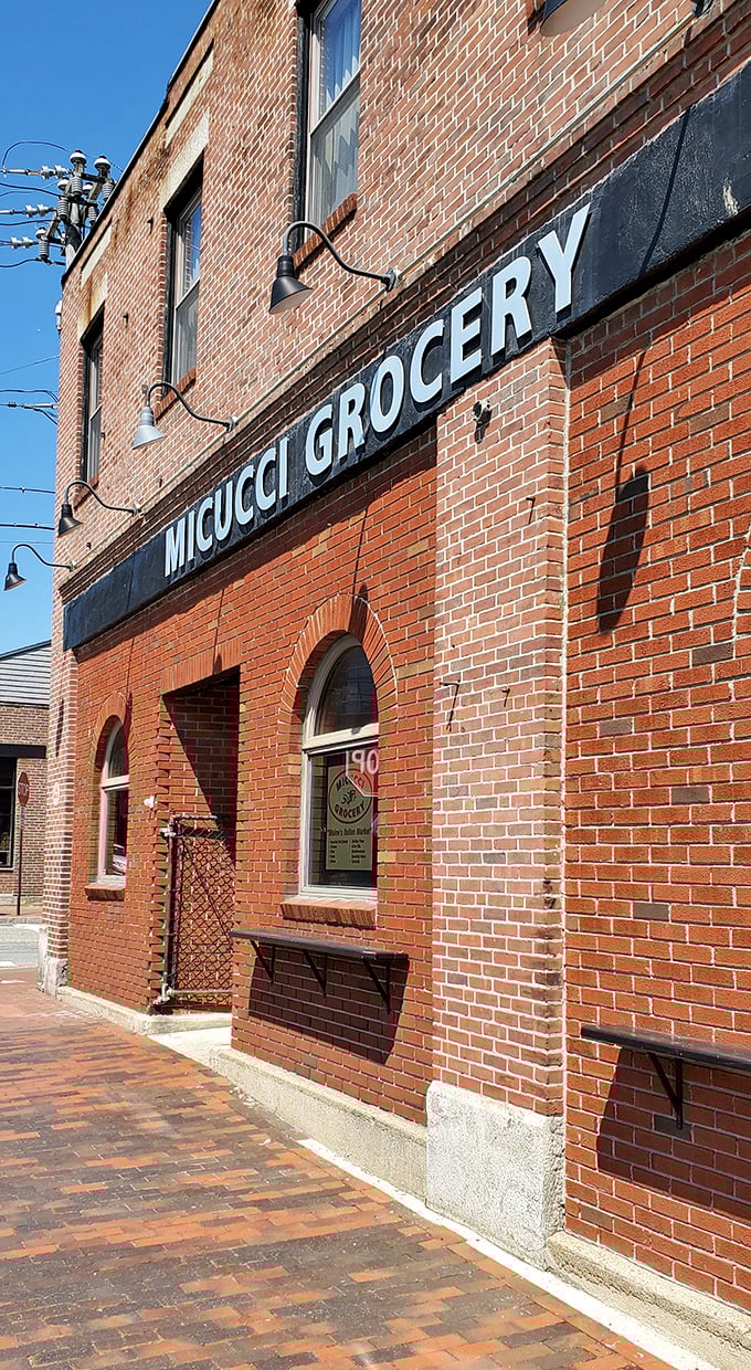 Don't judge a book by its cover, or a pizzeria by its grocery aisles. Micucci's Sicilian slabs are the hidden gems of Portland's pizza scene.