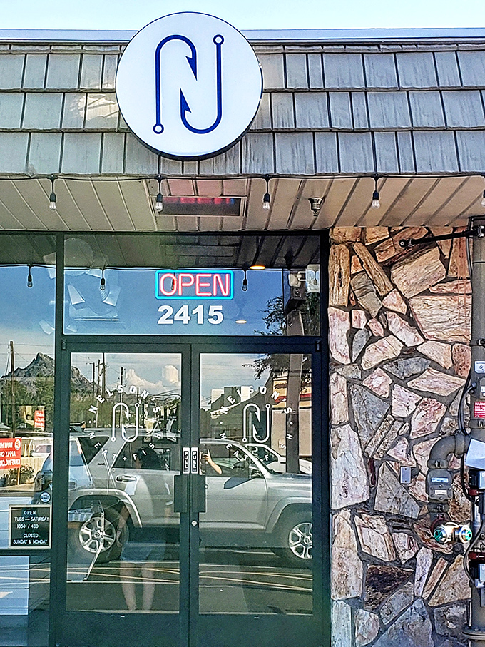 Sleek, chic, and full of treats from the deep. Nelson's is the seafood equivalent of your cool friend who always knows the best spots.