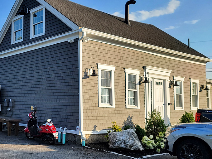 This gray house holds secrets – juicy, perfectly grilled secrets. Nick's proves you can't judge a steakhouse by its siding.