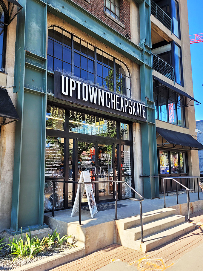 Thrifting gets a millennial makeover. Uptown Cheapskate is like your stylish friend's closet, if that friend had impeccable taste and a severe case of shopaholic syndrome.