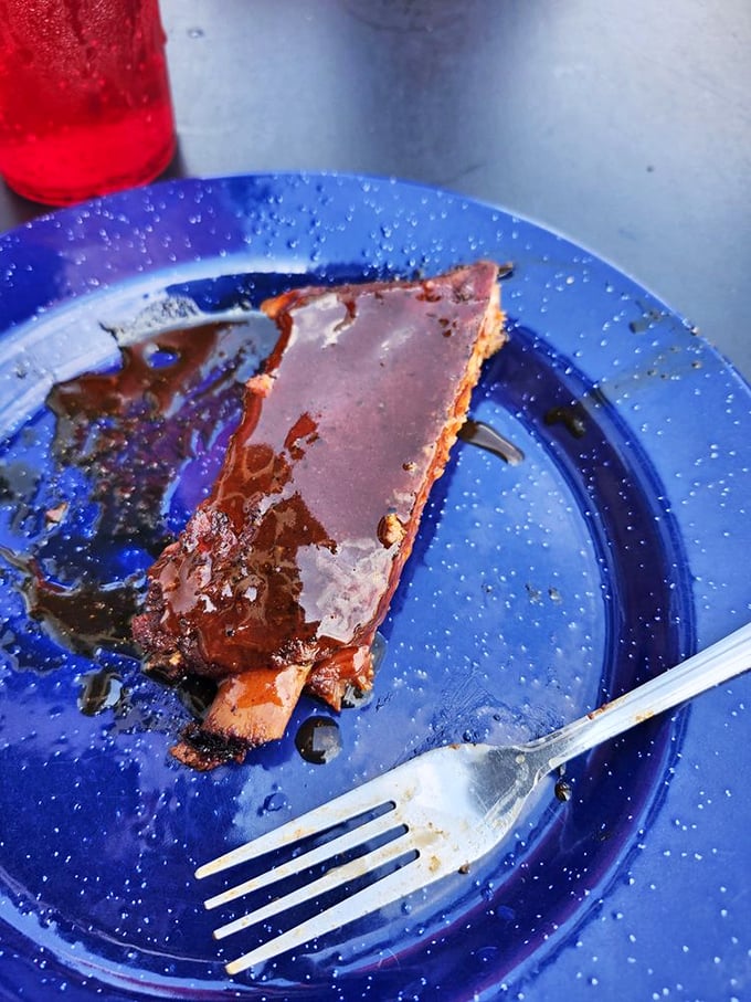 Holy smoke rings, Batman! These ribs are so tender, they're practically falling off the bone with a mere glance.