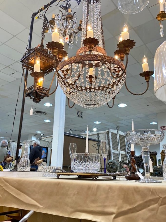 Chandeliers that whisper tales of Gatsby's parties. Who knew illumination could be this glamorous?