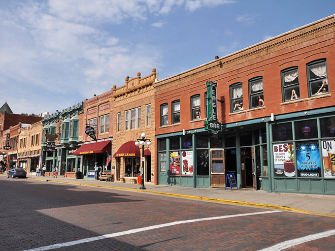 Brick by historic brick, Deadwood's downtown invites you to mosey along. It's like walking through a John Wayne movie, but with better coffee options.