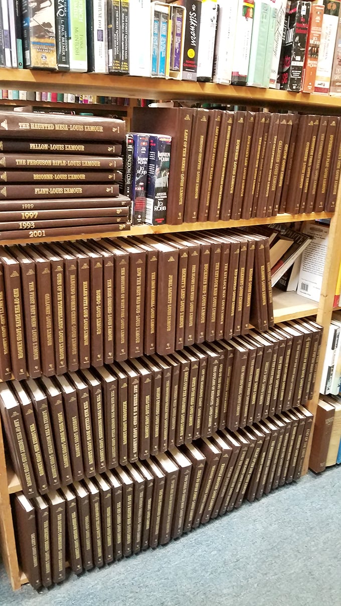 Louis L'Amour collection so vast, you'll feel like you've stumbled into the literary version of the O.K. Corral.