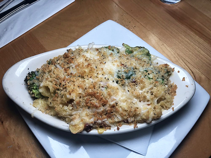 Mac and cheese that performs the ultimate magic trick: disappearing from your plate while making you forget it contains zero dairy.