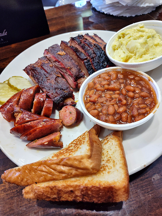 Holy smoke rings, Batman! These ribs look so tender, they might just fall off the bone if you stare at them too long.