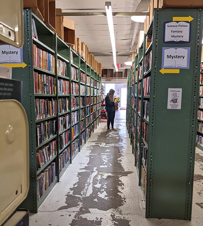 Lost in the stacks? Don't worry, that's half the fun. Every aisle is an adventure waiting to happen.