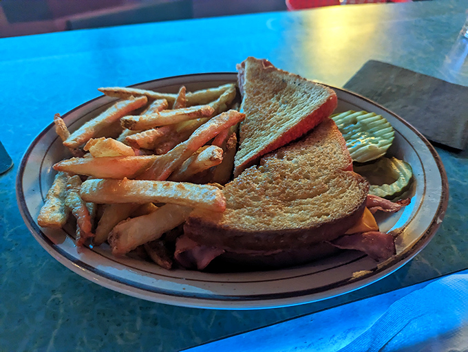 Who says you can't have a beach picnic in Montana? This classic BLT and fries combo is the perfect landlubber's feast between mermaid sightings.