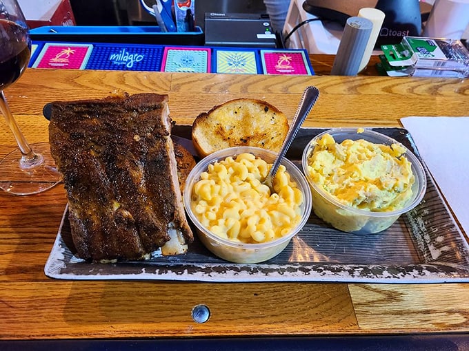 Holy smoke rings, Batman! These spareribs are so tender, they're practically falling off the bone. Kryptonite for your diet, but who's counting calories in BBQ heaven?