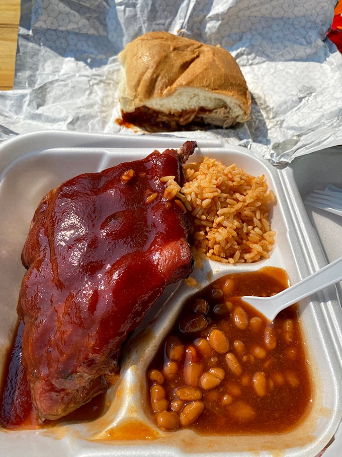 These ribs aren't just falling off the bone; they're practically jumping onto your plate. Finger-licking goodness alert!