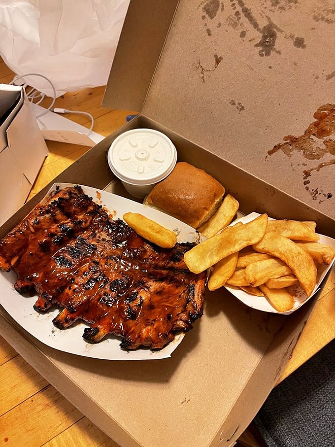 Holy smoke rings, Batman! These ribs look so good, they might just make you forget about your diet faster than you can say "pass the sauce."