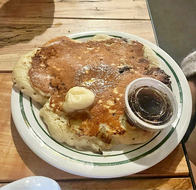 Pancakes so fluffy, they might float away! These golden discs are the stuff of syrupy dreams.