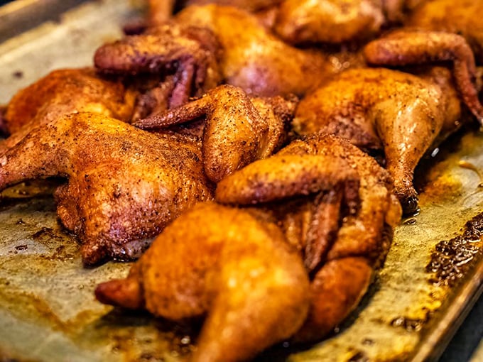 These aren't just wings; they're crispy, smoky flavor bombs. One bite and you'll swear these chickens must have been doing CrossFit.