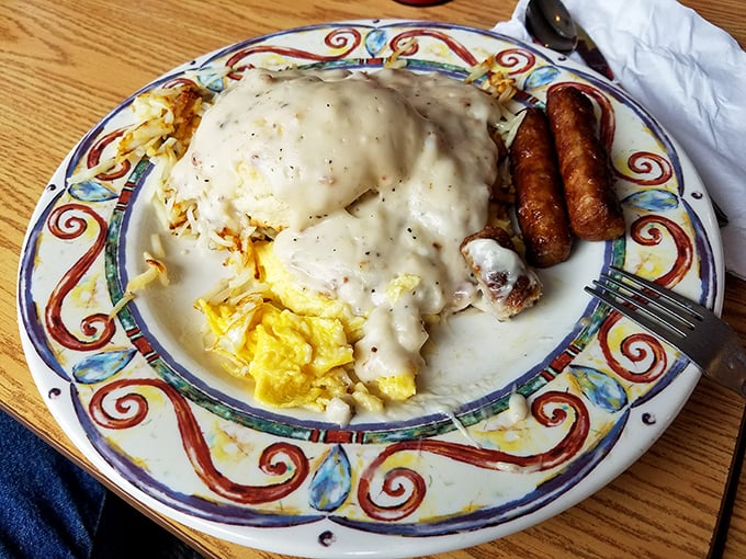 Biscuits and gravy: The breakfast of champions... and anyone else who loves a plate of pure, unadulterated comfort.