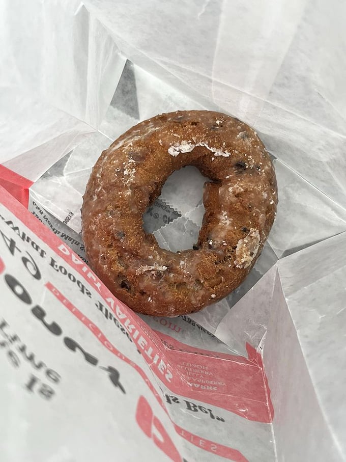 Blueberry bliss in every bite! These cake donuts are so packed with flavor, they might just turn you into Violet Beauregarde &ndash; minus the rolling away part.