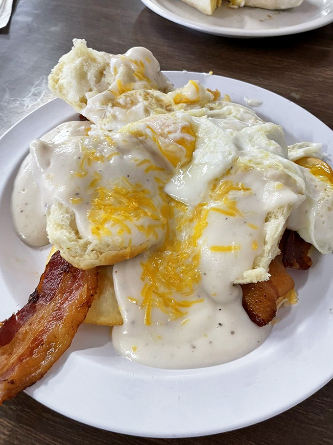 Breakfast skillet or edible work of art? This plate is so beautiful, it belongs in the Louvre &ndash; if the Louvre had a "Delicious Masterpieces" wing.
