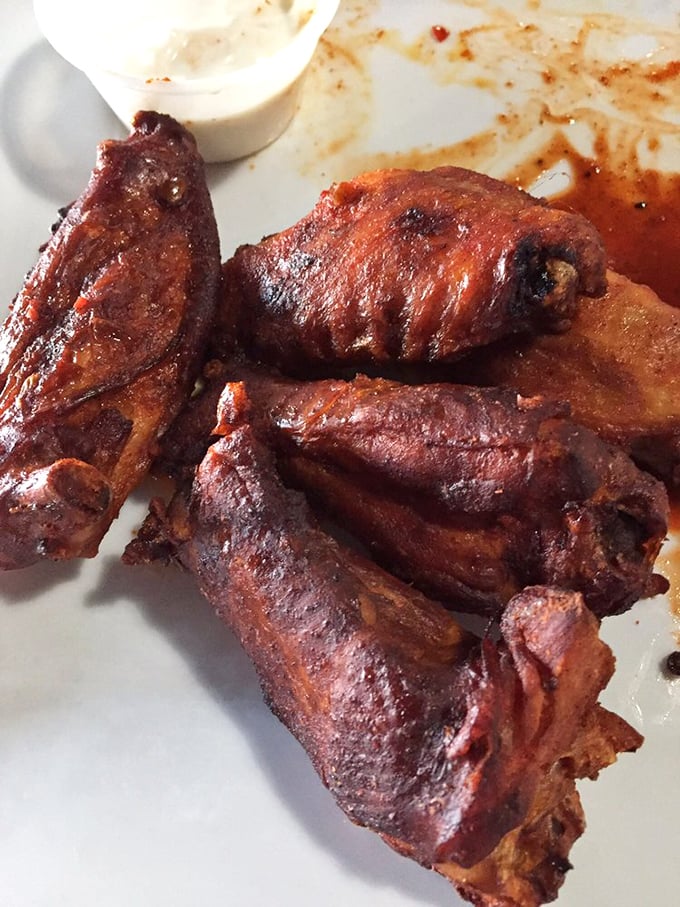 These wings aren't just smoky, they're practically wearing leather jackets. Crispy, juicy, and more attitude than a classic rock reunion tour.