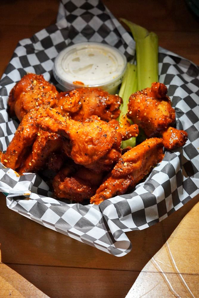 Wings so good, they'll make you forget about your fantasy football losses. Crispy, saucy, and utterly irresistible.