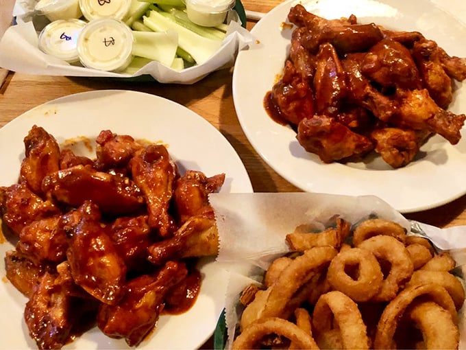 Wings so good, they'll make you forget your table manners. Napkins? Where we're going, we don't need napkins!
