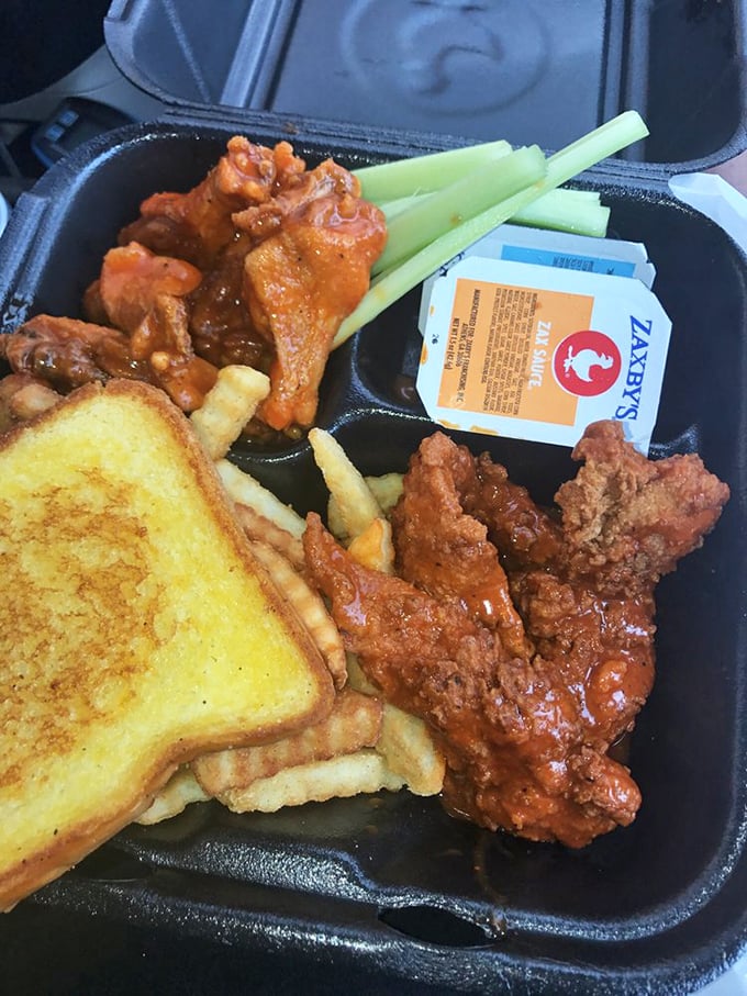 Holy hot wings, Batman! This platter is a superhero's feast, complete with crispy sidekicks and a buttery toast shield.