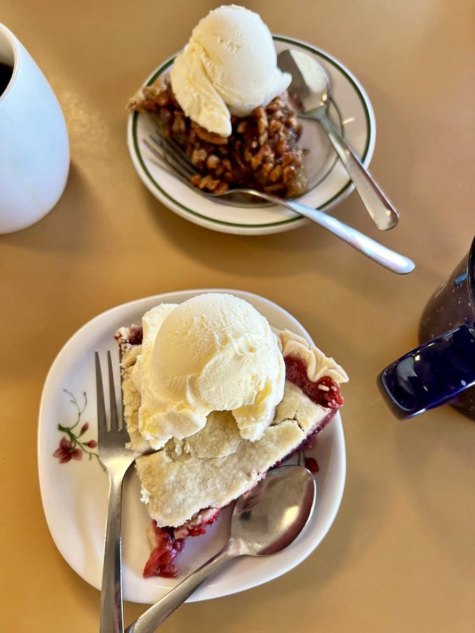 Double the deliciousness, double the fun! These pie slices are so good, they might just make you forget your own name.