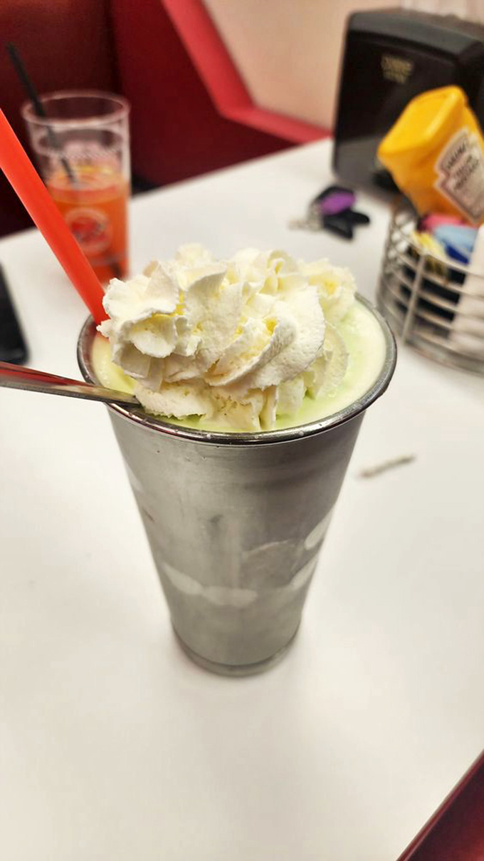 Holy cheesecake, Batman! This Key Lime Pie milkshake is a creamy, tangy masterpiece that'll make your taste buds do the twist.