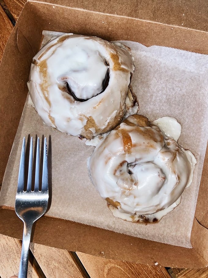 Double trouble never looked so sweet! These cinnamon rolls are ready to rock your world, one gooey bite at a time.