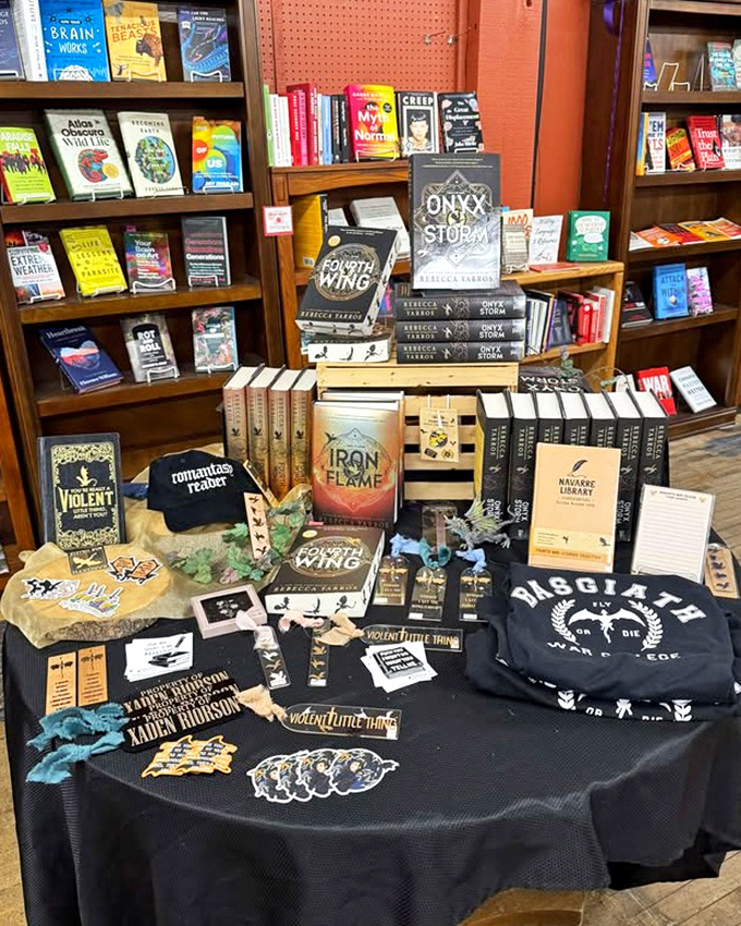 Attention, thrill-seekers and page-turners! This display of action-packed reads is guaranteed to get your heart racing faster than a car chase.