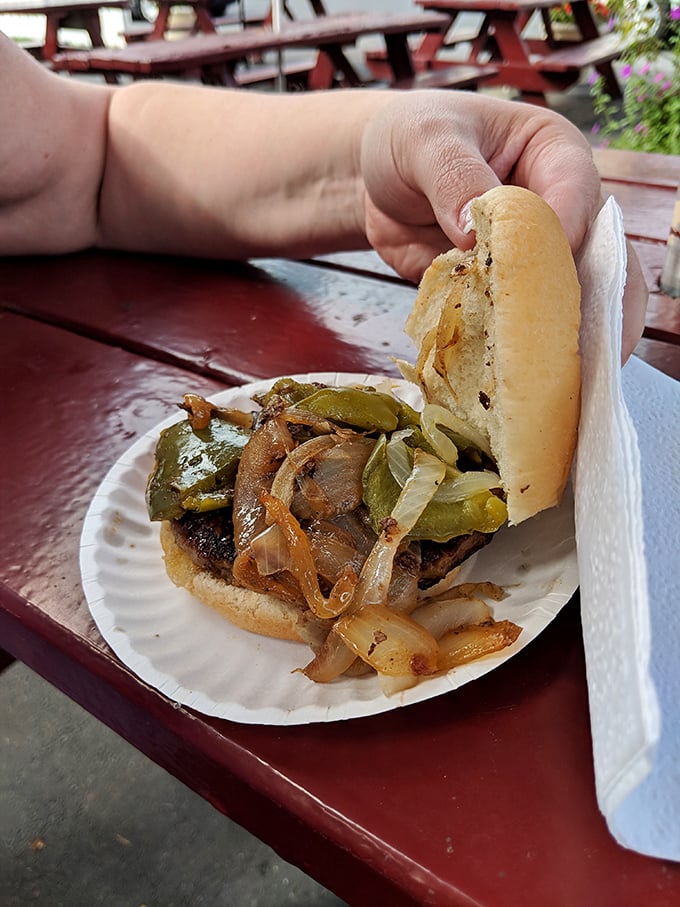 Holy flavor explosion, Batman! This Greek burger is like a Mediterranean vacation wrapped in a bun. Opa for your taste buds!