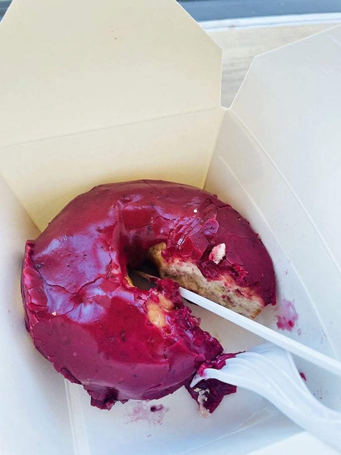 Meet the Hipsterberry: a donut so cool, it probably listens to vinyl and drinks small-batch kombucha. But don't worry, it's friendly to all taste buds.