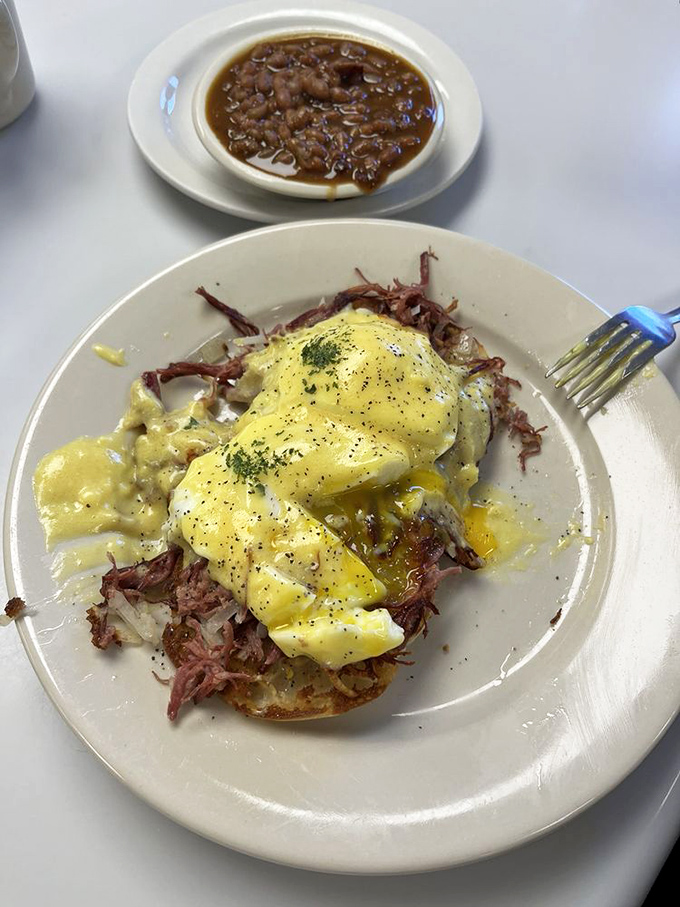 Holy hollandaise, Batman! This Irish Benedict is a superhero breakfast that'll have you speaking Gaelic... or at least saying "Mmm" a lot.