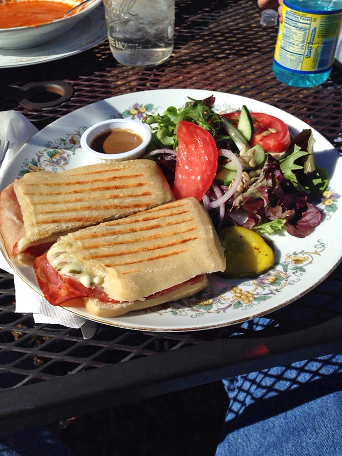 Behold, the Italian panini! It's not just a sandwich; it's a Mediterranean vacation between two slices of bread.