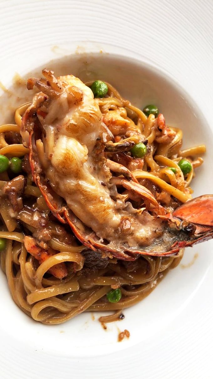 Lobster Tagliatelle: Where pasta meets crustacean in a dance of flavors that'll make your taste buds tango.