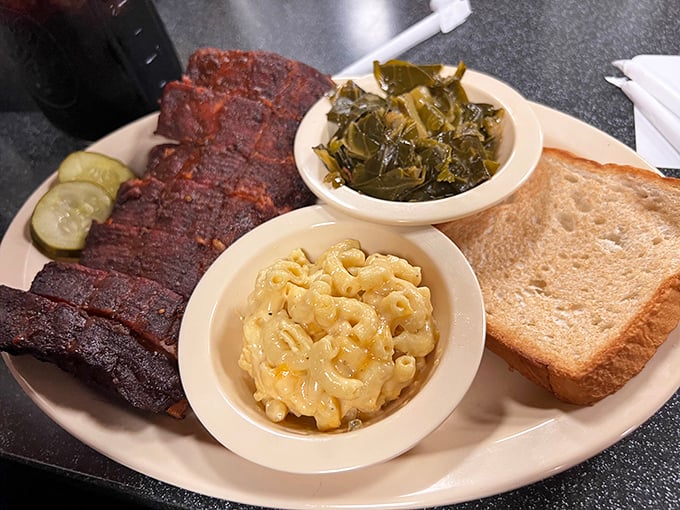 Mac and cheese that could make angels weep. Creamy, gooey, and topped with a crisp that'll make your taste buds do a happy dance.